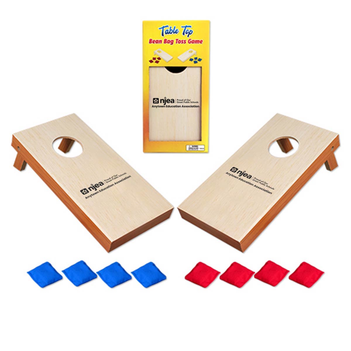 Table Top Bean Bag Toss Game (Minimum Order - 24) - NJEA Store